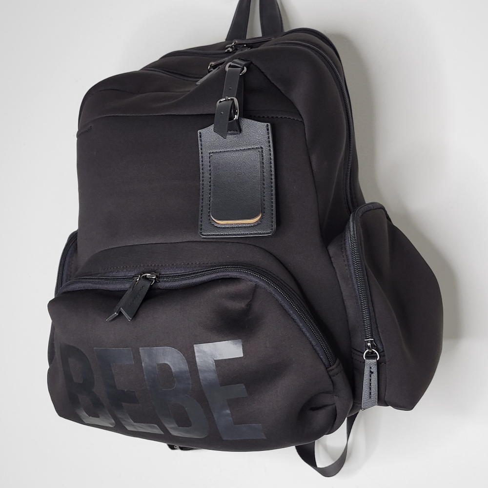 Bebe Strechy Backpack Black - Gem